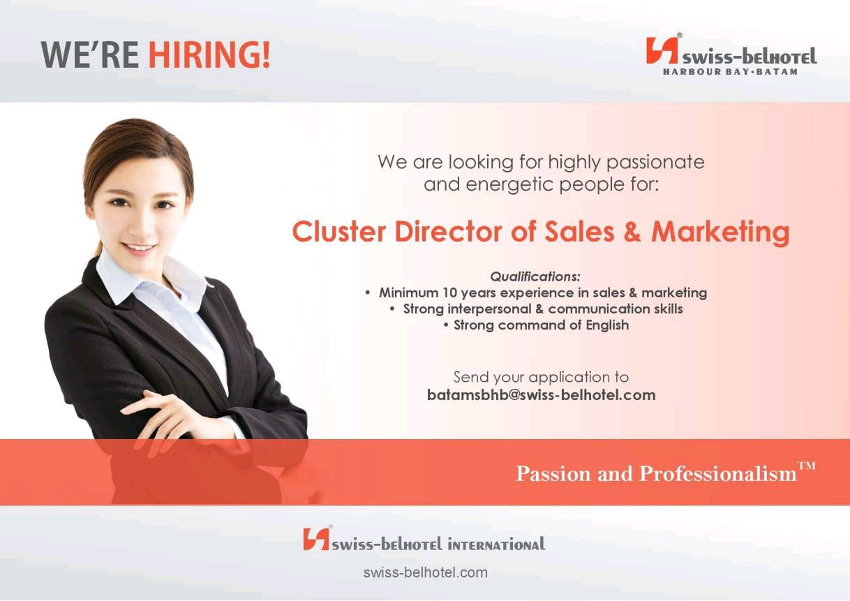Swiss Belhotel Batam - HHRMA Hotel Job Vacancy Indonesia